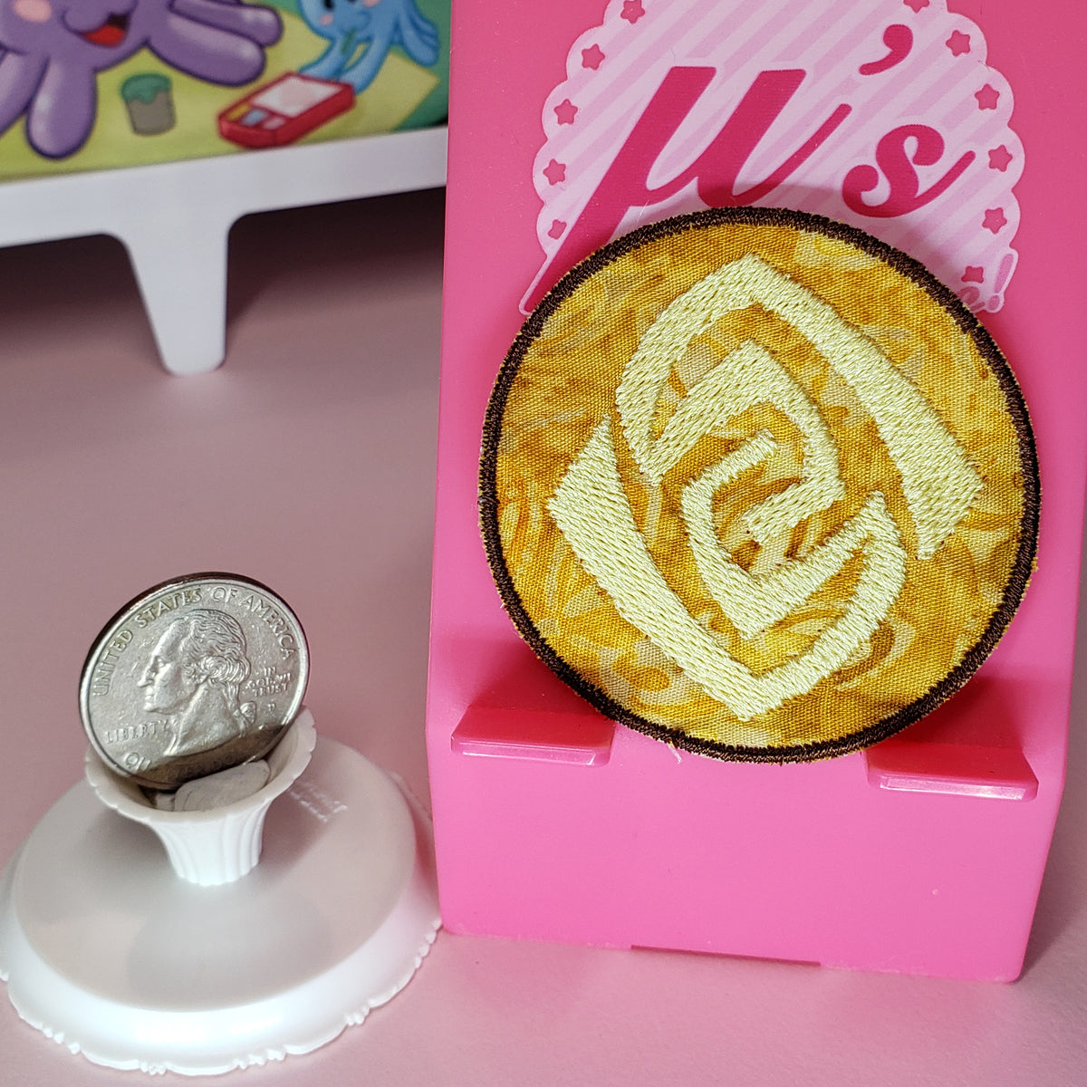 Geo Patch Genshin Impact Fanmerch – Manifested Dreams