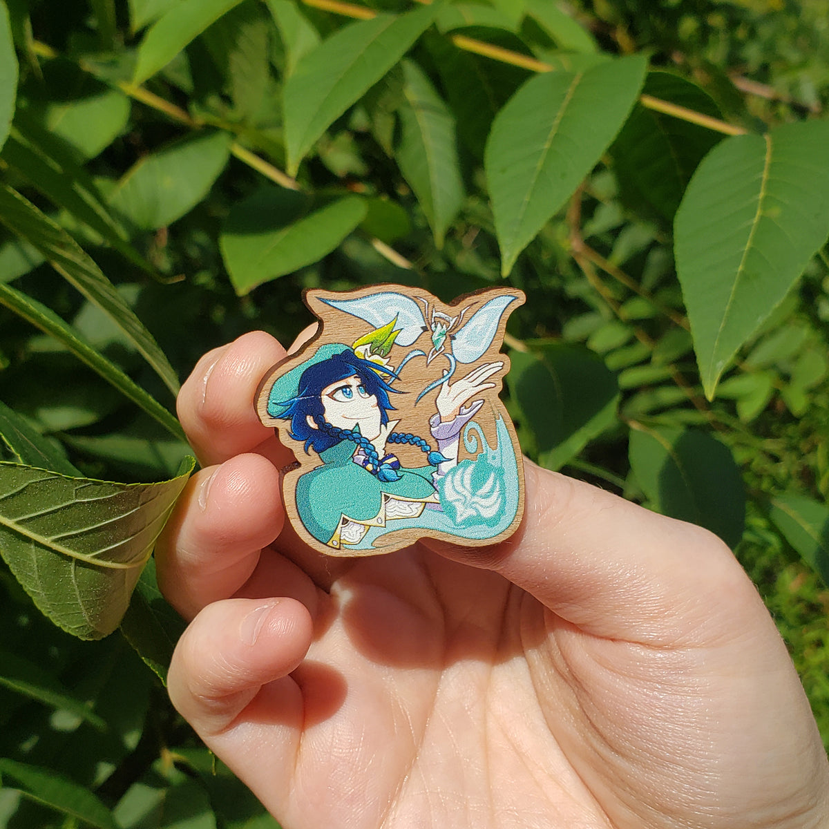 Wooden Pin - Venti Genshin Impact – Manifested Dreams